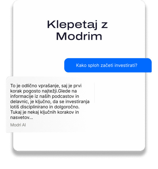 Modri AI – vaš finančni asistent Money-How